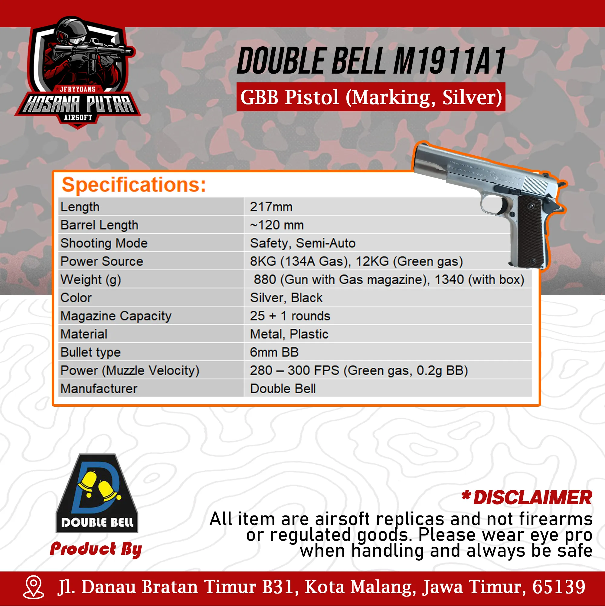 Detail | Hosana Putra Airsoft