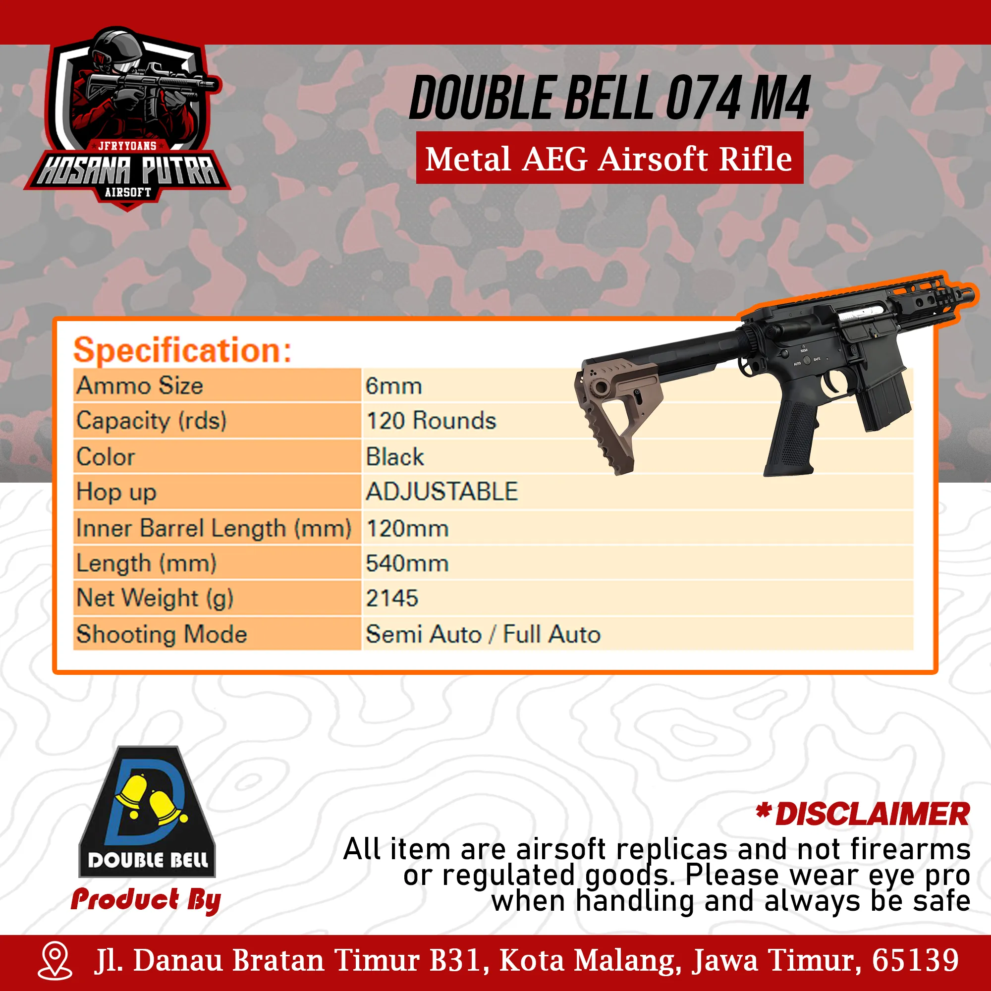 Detail | Hosana Putra Airsoft
